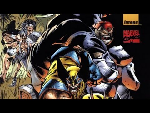 Badrock & Wolverine’s Epic Team-Up | 90s Comic Gold!