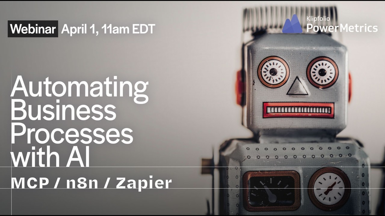 Automating Business Processes with AI | PowerMetrics Webinar