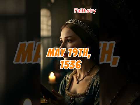 Discover Queen Anne Boleyn’s dramatic trial and execution 1536 AD. #history #florencecathedral