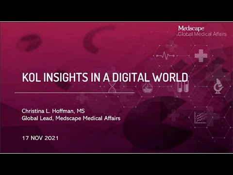 KOL Insights in a Digital World