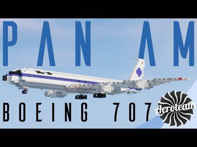 Boeing 707-320B | DOWNLOAD Minecraft Map