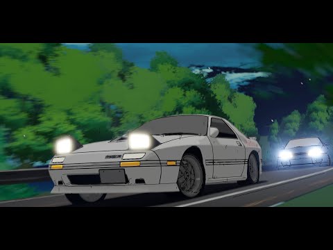 Steam Community :: Video :: Initial D FC Rx7 vs R32 (Blender Animation ...