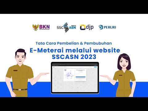 Tutorial Pembelian dan Pembubuhan E-Meterai di SSCASN BKN 2023