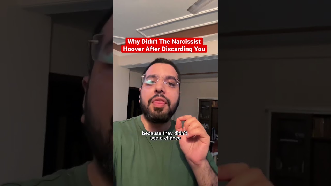 Why Didn't The Narcissist Hoover After Discarding You #narcissist #narcissism