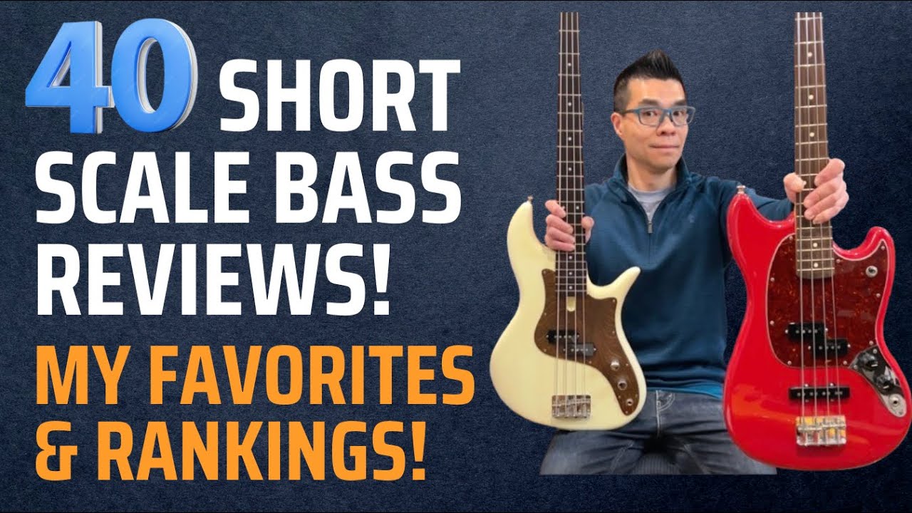 40 short scale bass reviews later: My favourites & Rankings! What have I learned on this journey?