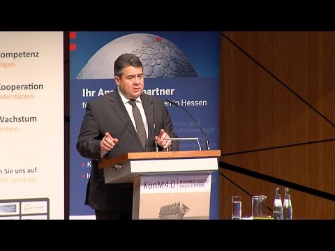 Sigmar Gabriel in Darmstadt