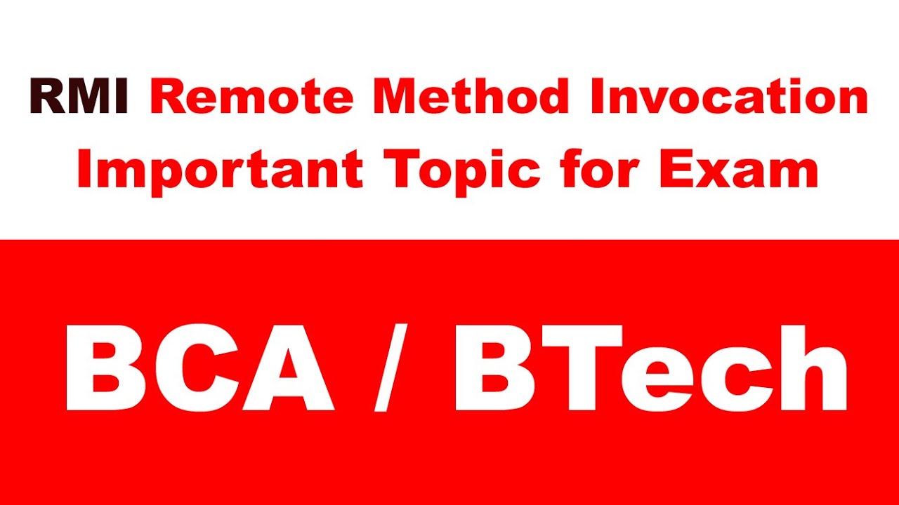 RMI [RMI in Java Program] [Remote Method Invocation Java] [Architecture of Remote Method Invocation]