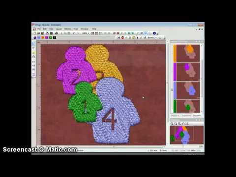 DRAWings / Wings Modular Embroidery Machine Software Editing Module Demo