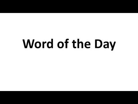 Sundry | WORD OF THE DAY #15