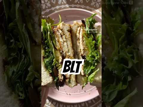 Vegan BLT. You can’t get easier then this! #vegan #blt #tofu