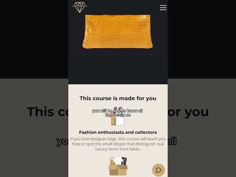 EXCLUSIVE Hermes Course on authemtication 💼 #hermes #hermesbag #hermesbirkin #legitgrails #course