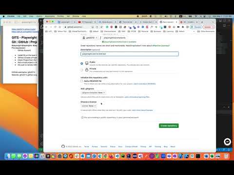 GITS - Playwright Javascript UI Automation Series-15 | Git | GitHub | Project Added