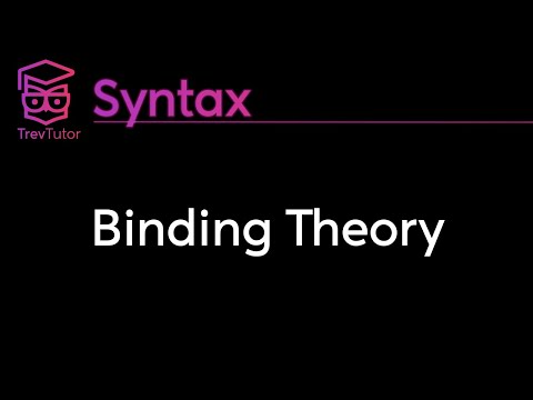 [Syntax] Binding Theory
