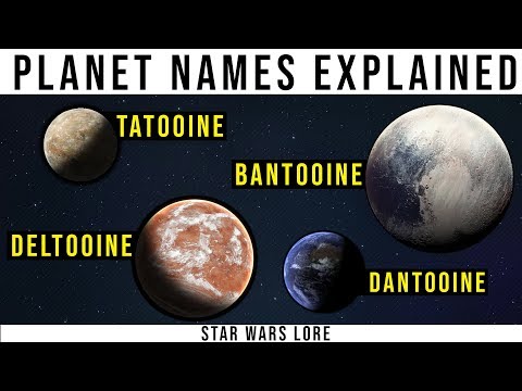 Why do so many Star Wars planets end with "-ooine"? | Star Wars Explained