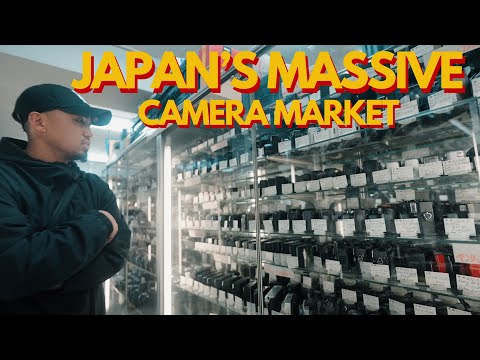 Exploring Japanβs Used Camera Market! (Film Camera thrifting!)