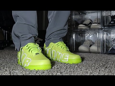 Lime Green X White Cactus Plant Flea Market x Nike Air Force 1 | Unboxing & On Foot Review!