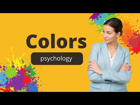 colors life / what psychology say about colors./ colors meaning/ informative video