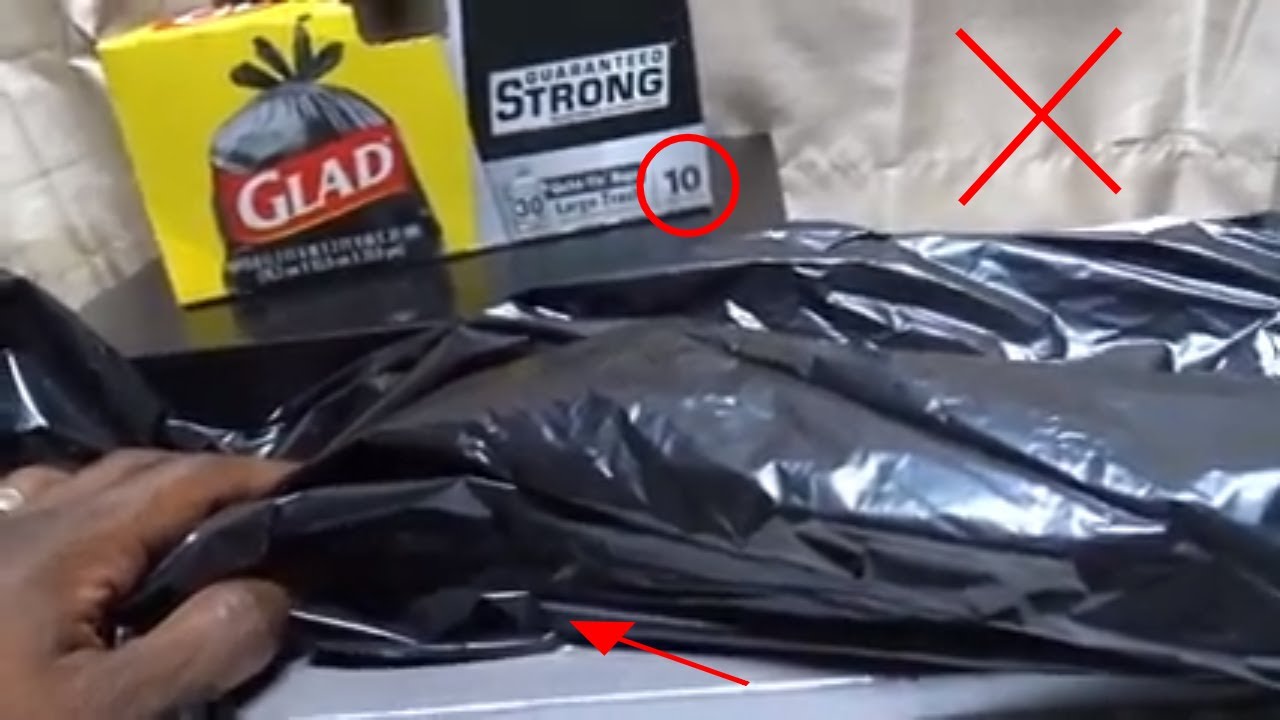 ✅  How To Use Glad Large Black Trash Bags Review
