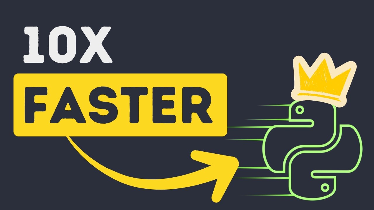 Make Your Python Code 10x Faster (7 Simple Fixes)