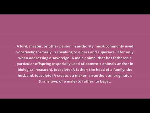what is the meaning of sire