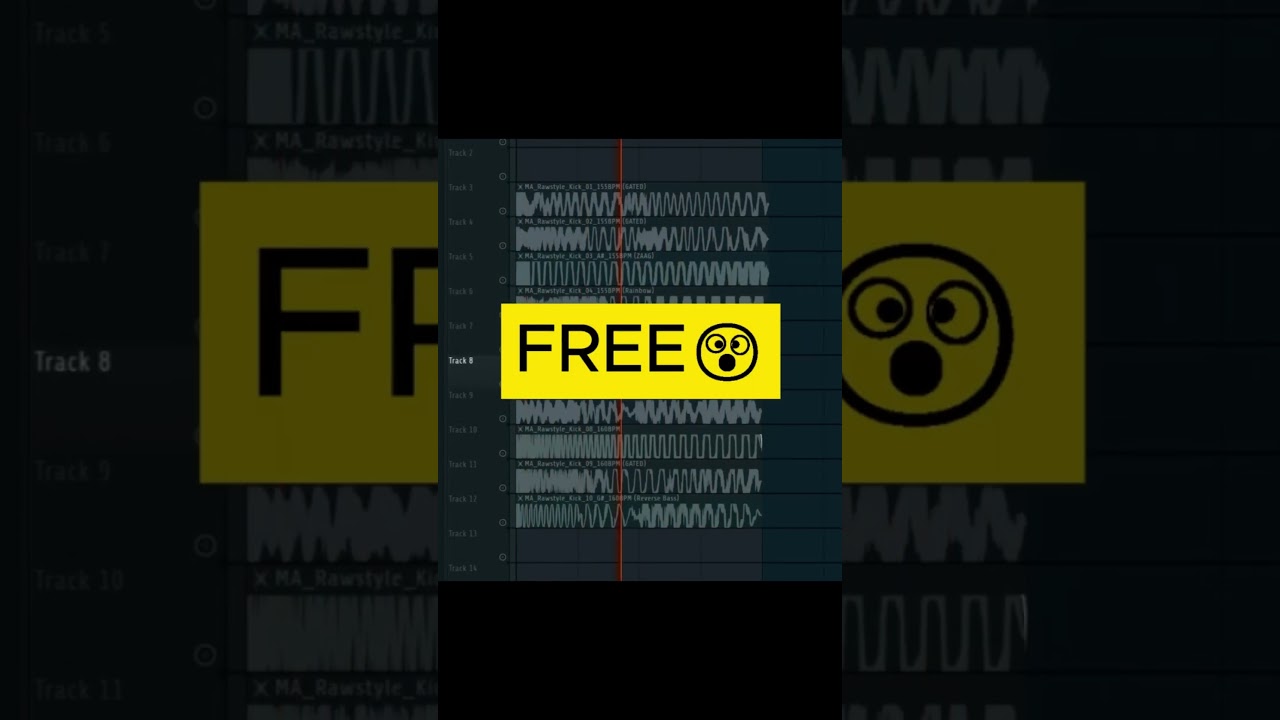 Free Rawstyle Kick Sample Pack | #freesamples #hardstyle #rawstyle