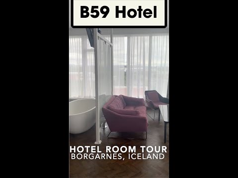 Hotel Room Tour, Borgarnes Iceland