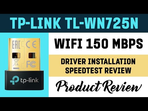 Tp-Link Wifi Adapter | TL-WN725N | Speedtest | Driver Installation | Review