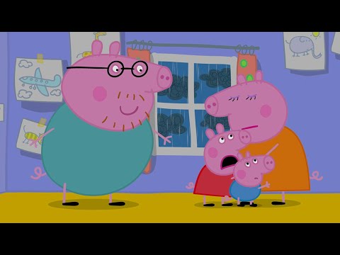 Peppa Pig in Hindi - Daraavane Toofaan - เคนเคฟเคเคฆเฅ Kahaniya - Hindi Cartoons for Kids