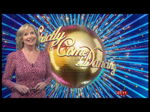 Len Goodman passes away (1944 -2023), Carol Kirkwood fondly remembers him (UK) - BBC - 25 April 2023