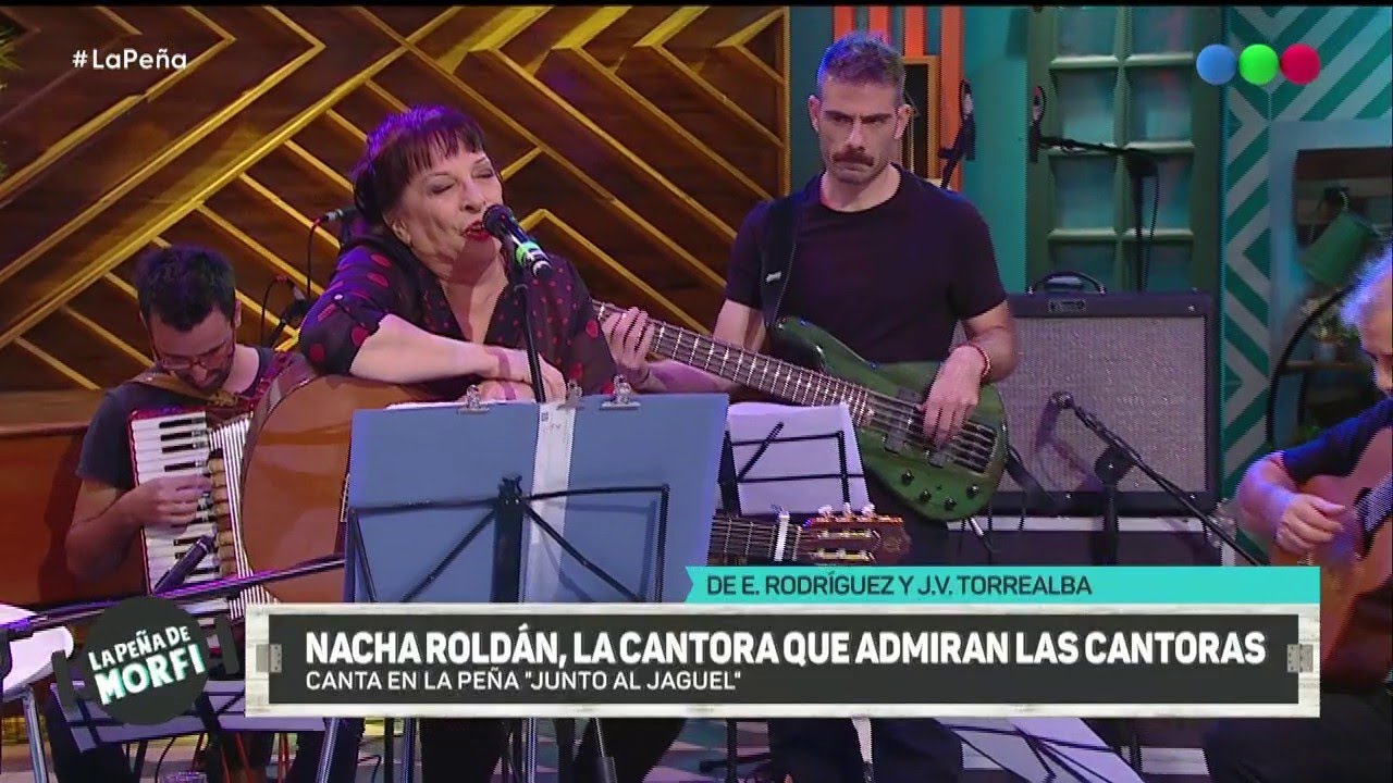 La cantora Nacha Roldán- La Peña De Morfi 2020