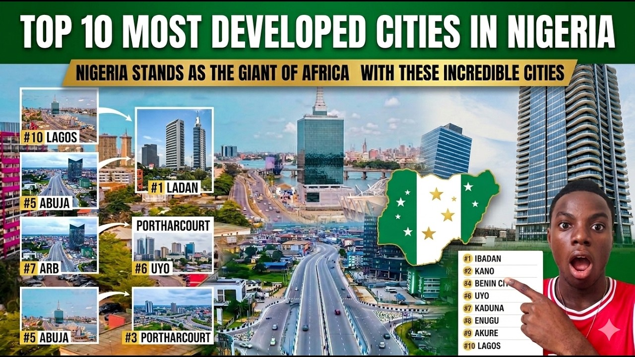 Nigeria stands tall as the giant of Africa with these cities