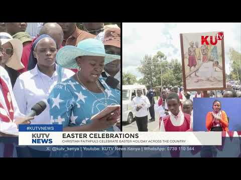 Christian faithful's celebrate Easter Holiday across the country.