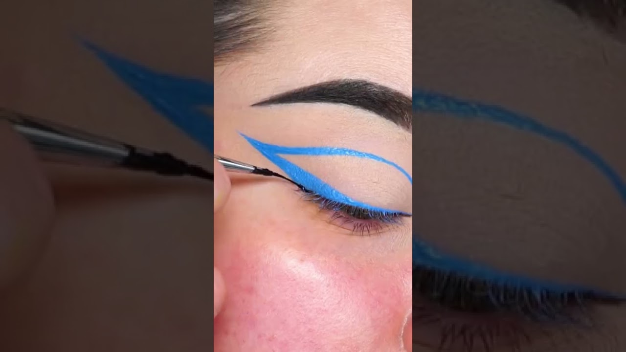 Graphic eyeliner design by jessicarose_makeup