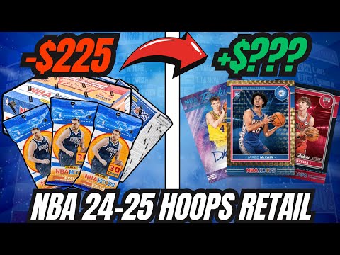 CAN YOU MAKE A PROFIT FROM THE NEW NBA HOOPS 24-25 RETAIL PRODUCTS!?