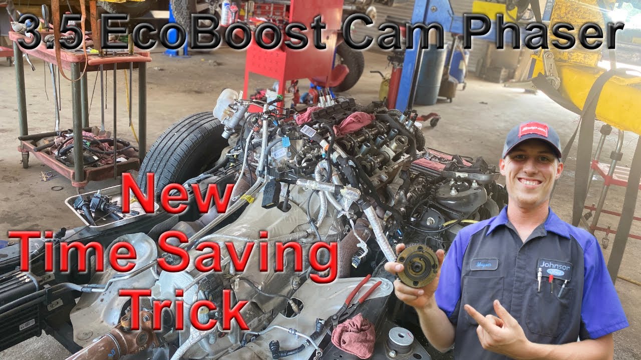 Ford 3.5 EcoBoost cam phaser Replacement Just Got Easier