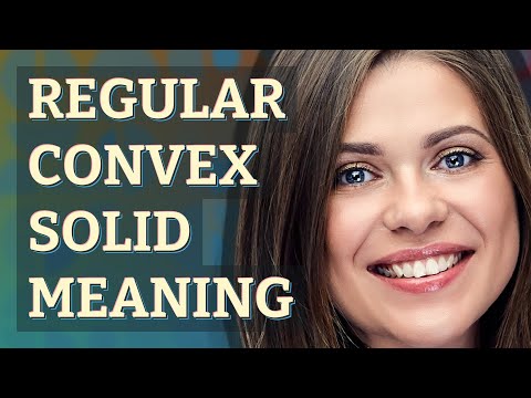 Regular convex solid | meaning of Regular convex solid
