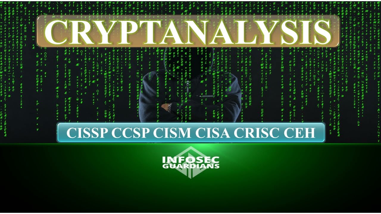 Mastering Cryptanalysis: Unlocking the Secrets of Cryptographic Systems -Domain 3 CISSP & CISM, CISA