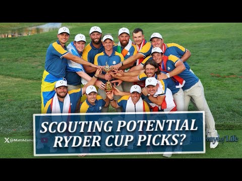 Does Luke Donald Scout Potential Ryder Cup Captain's Picks When He Plays Events?