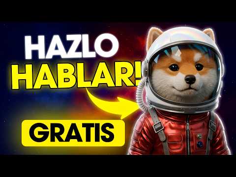 CREA UN AVATAR CON IA QUE HABLA ¡GRATIS! - Tutorial Fácil 2025