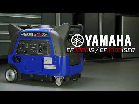 Yamaha Inverter Generator Surge Watts 3500 Rated Watts 3000 Voltage 120 Model# EF30iSEBZ