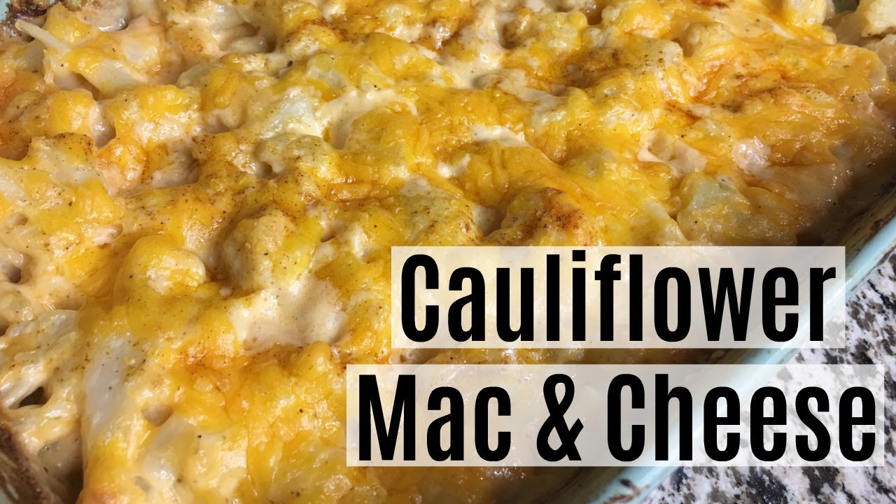 Cauliflower Mac and Cheese (Southern Style) Keto Recipe | Low Carb Side Dish | KETO SOUL FOOD