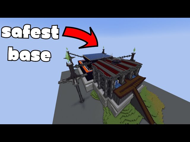 The pit - Minecraft safest base Minecraft Map