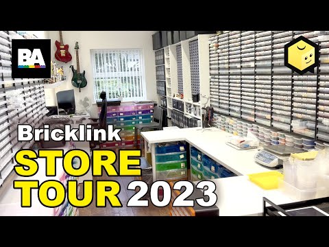 Bricklink Store Tour 2023 - See Where We Sell Lego Full-Time on Bricklink, Brickowl & eBay