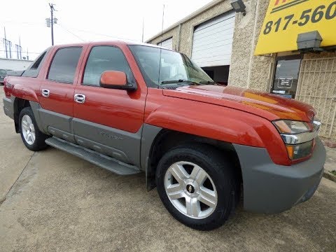 1 Owner, 2002 Chevrolet Avalanche 1500 -- SOLD!