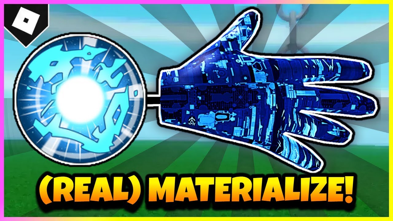 How To ACTUALLY Get MATERIALIZE GLOVE & 