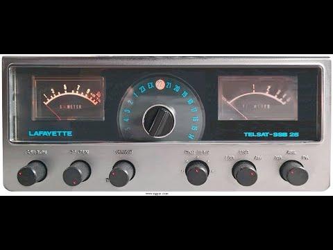 Telsat 25 SSB CB Radio is now cleaned up... you like?