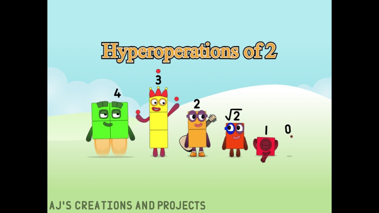 Hyperoperations Of 2 Numberblocks Band (AJ's Take)