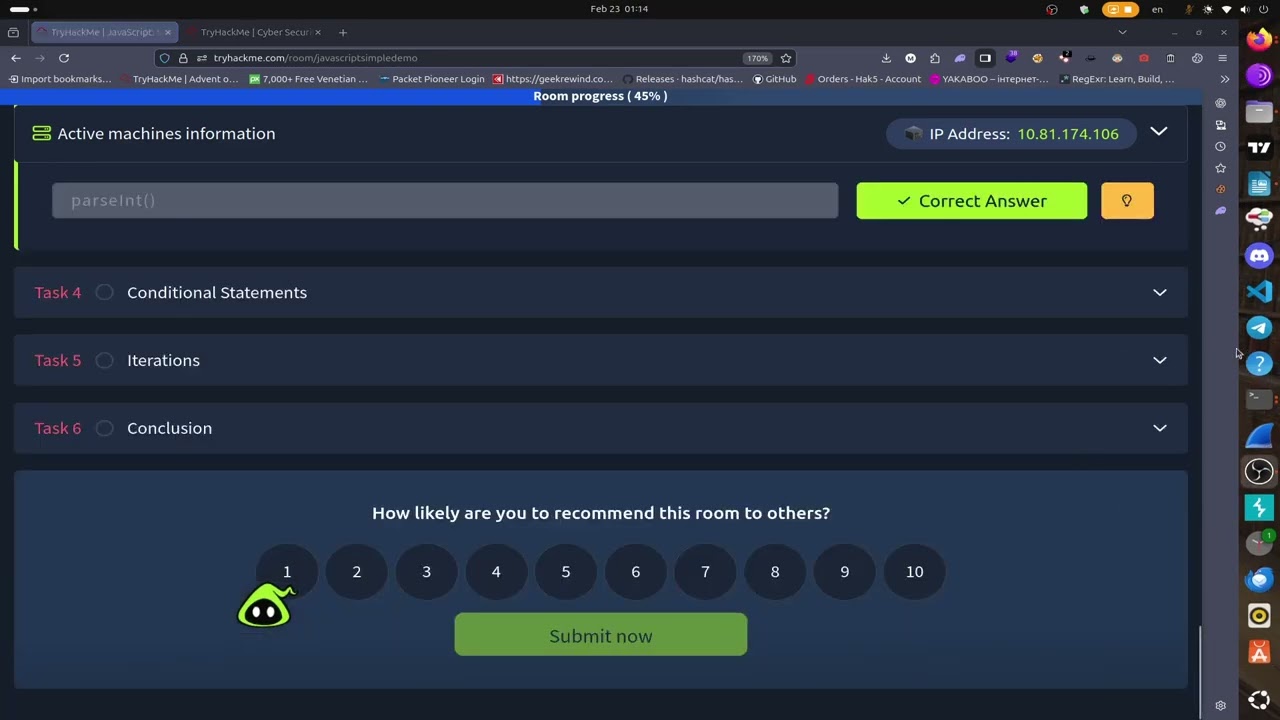 JavaScript Simple Demo TryHackMe WalkThrough