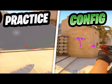 CS:GO - Practice Config for Smokes & Nades Tutorial (Unlimited time, unlimited money)