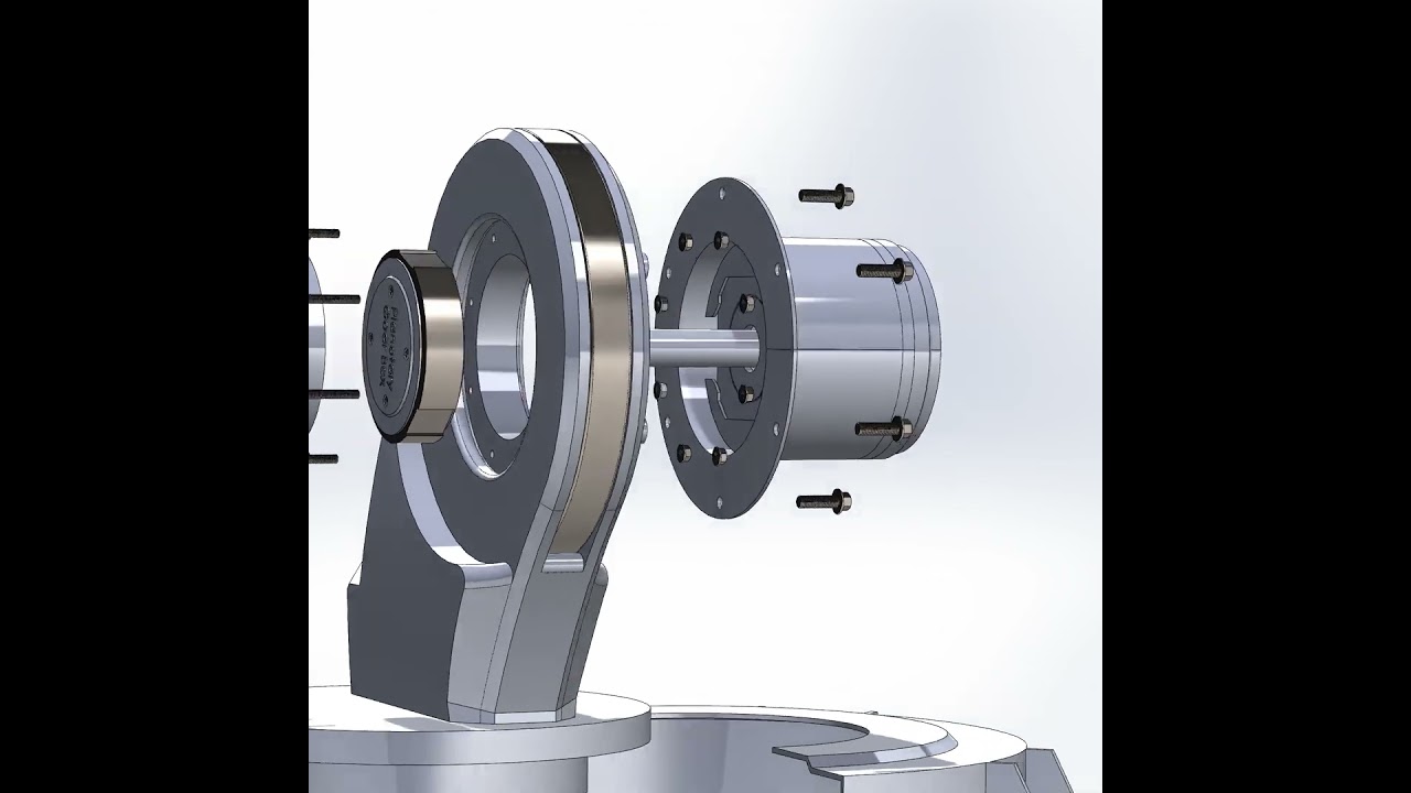 Robotic arm development!!! MechanicalDesign#SolidWorks#CADDesign#3DModeling